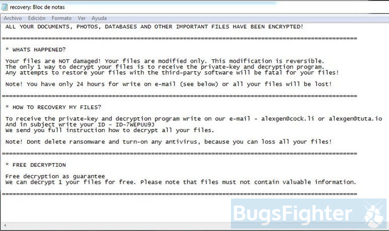 How To Remove Rapid 2 0 Ransomware And Decrypt Rapid Or Paymeme Files Bugsfighter
