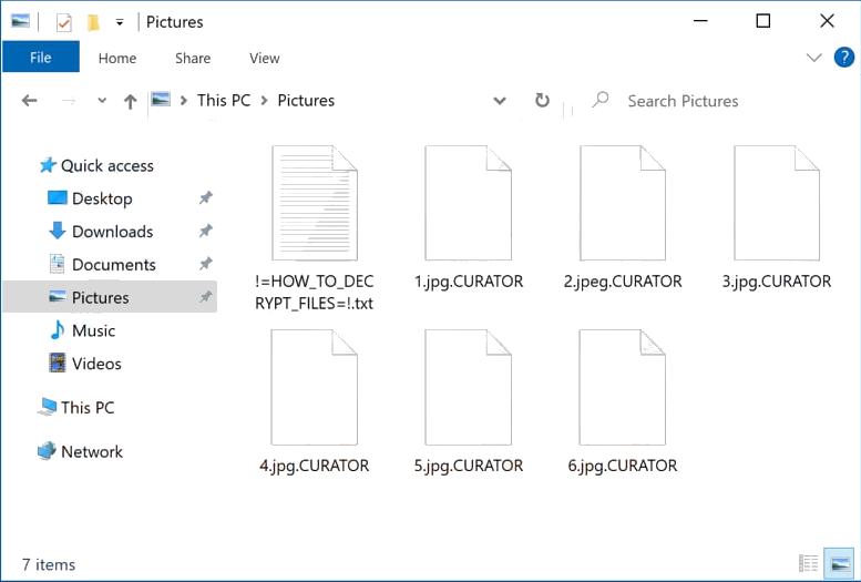How to remove CURATOR Ransomware and decrypt .CURATOR files - BugsFighter How to remove CURATOR Ransomware and decrypt .CURATOR files - BugsFighter