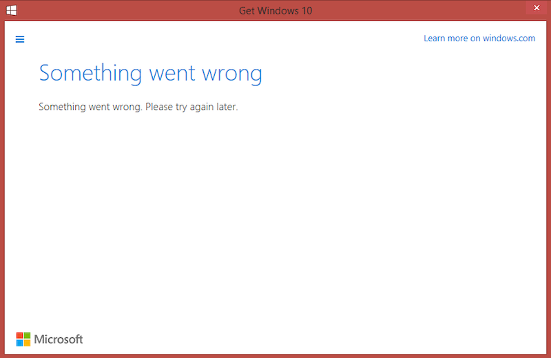 How to fix "Something went wrong" error in Windows 10 - BugsFighter