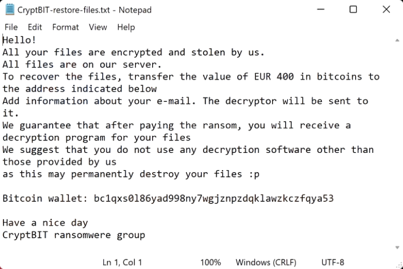 How To Remove Cryptbit Ransomware And Decrypt Cryptbit Files Bugsfighter