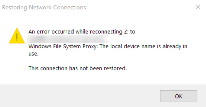 Come correggere l'errore "Il nome del dispositivo locale è già in uso" su Windows 11 - BugsFighter