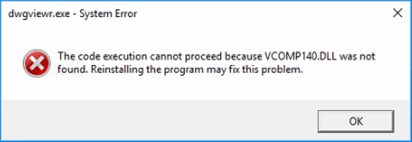 How to fix missing VCOMP140.DLL error in Windows 10 - BugsFighter