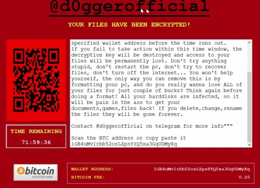 How To Remove D0ggerofficial Ransomware And Decrypt Locked Files Bugsfighter