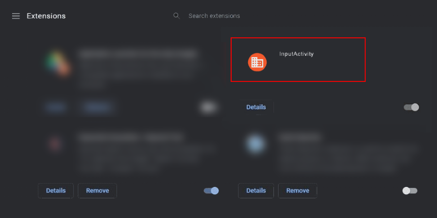 How to remove InputActivity (Mac) - BugsFighter