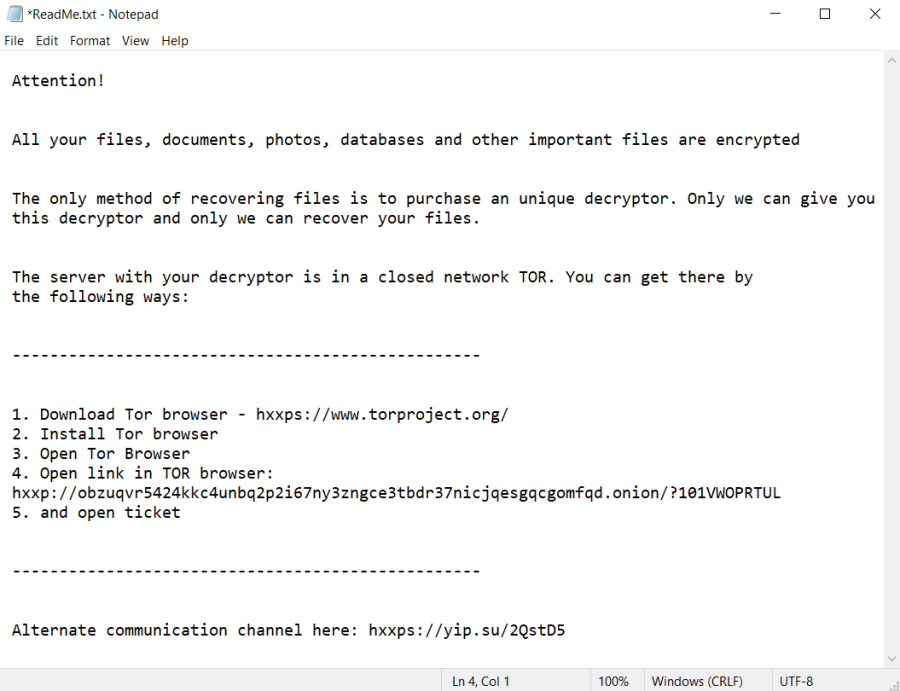 How to remove OBZ Ransomware and decrypt .OBZ files - BugsFighter