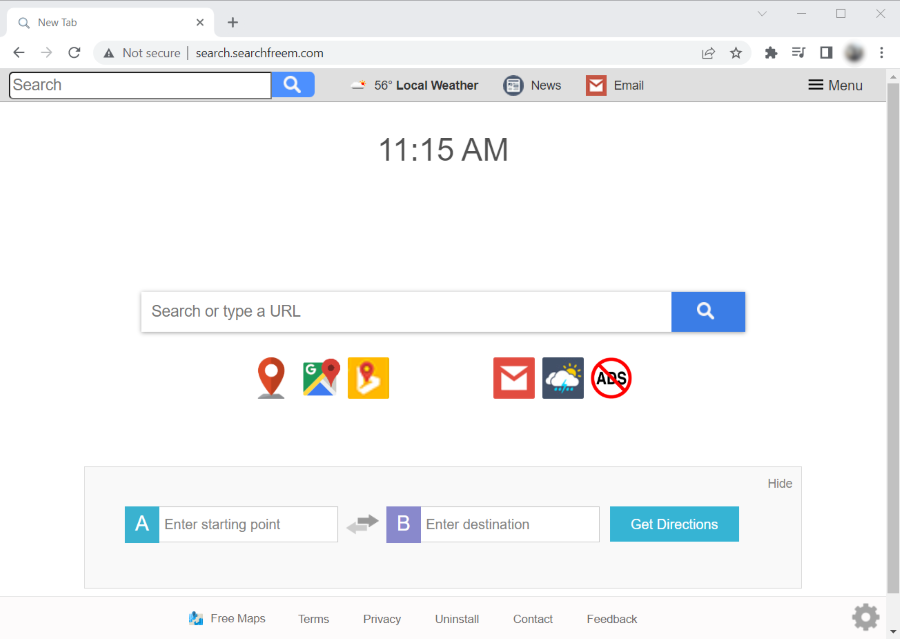 How to remove Search.searchfreem.com - BugsFighter