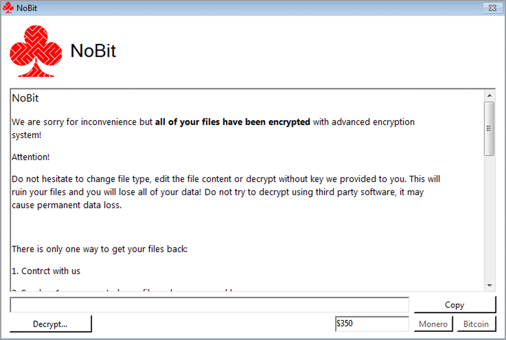 How To Remove Nobit Ransomware And Decrypt Bit Files Bugsfighter