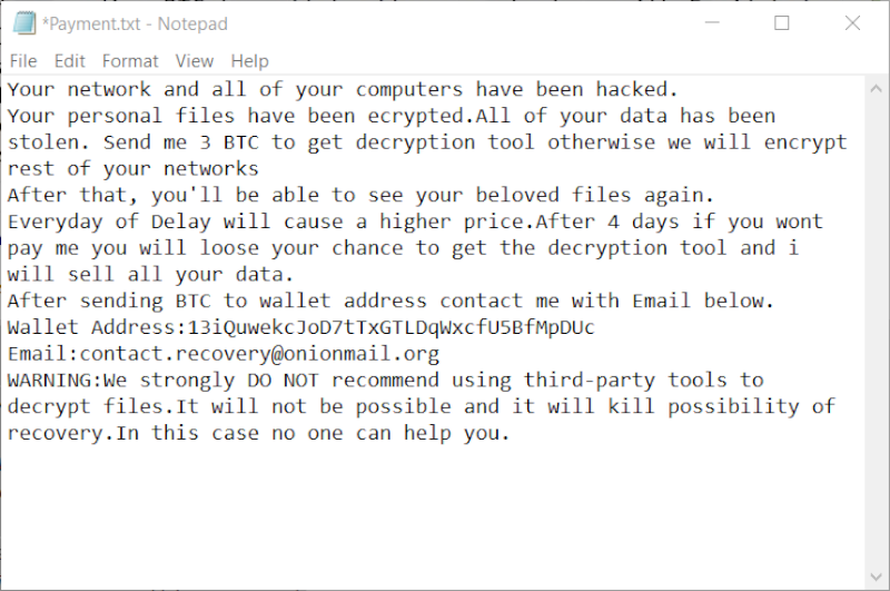 How To Remove Ran Ransomware And Decrypt Ran Files Bugsfighter
