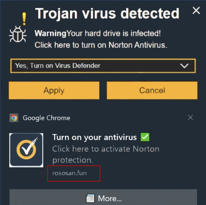 How to remove Rososan.fun - BugsFighter