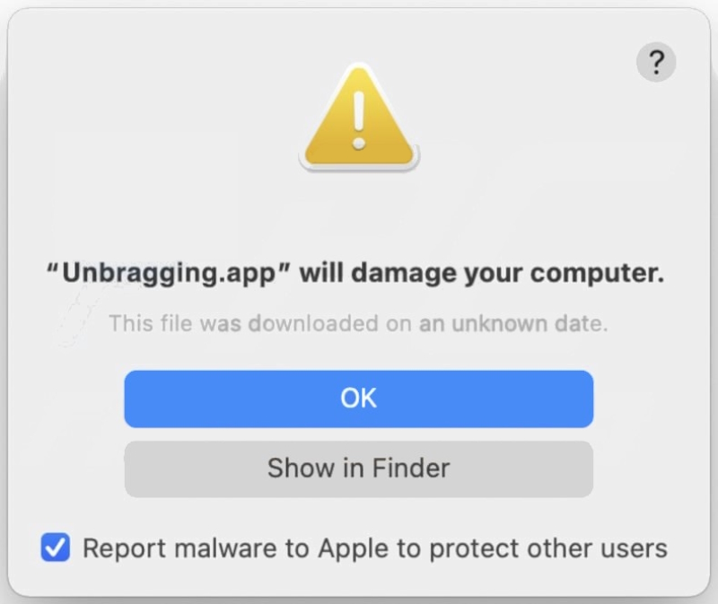 How to remove Unbragging.app (Mac) - BugsFighter