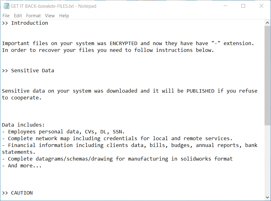 How to remove ALPHV (BlackCat) Ransomware and decrypt .bzeakde files ... How to remove ALPHV (BlackCat) Ransomware and decrypt .bzeakde files ...
