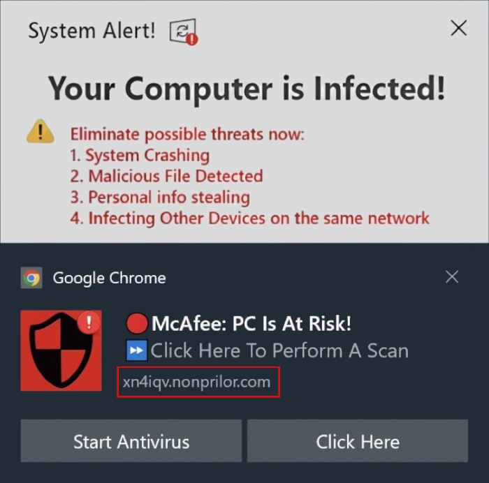 How to remove Nonprilor.com - BugsFighter