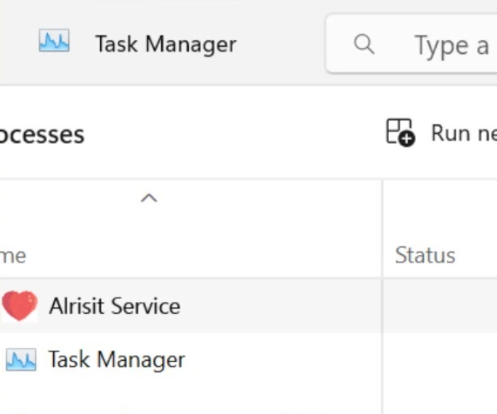 Alrisit サービス ウイルスを削除する方法 - BugsFighter
